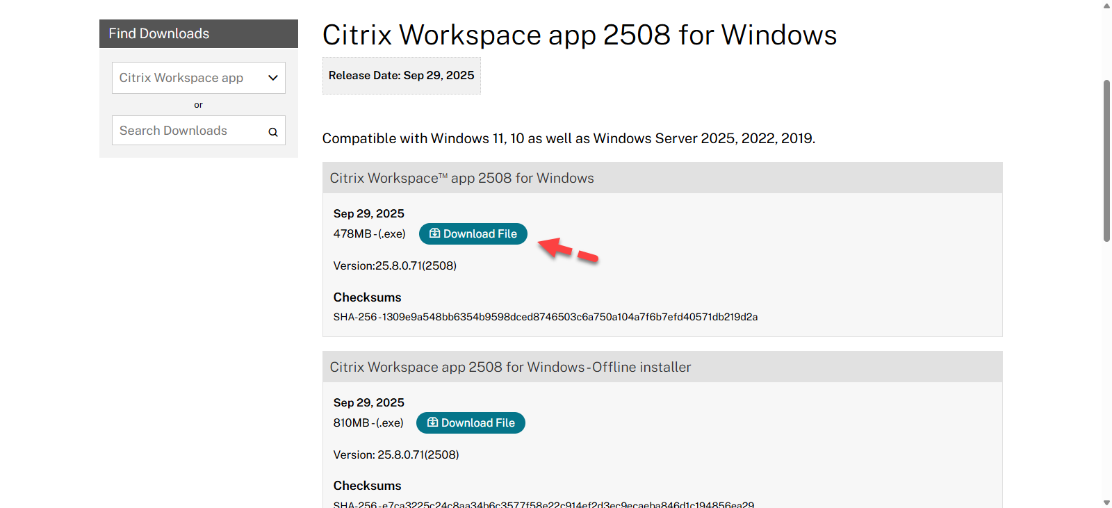 Citrix Installation PC or MAC